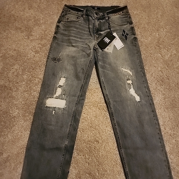 Frye | Jeans | Fryejeans Womens 26 Blue Denim Straightleg Stevie ...